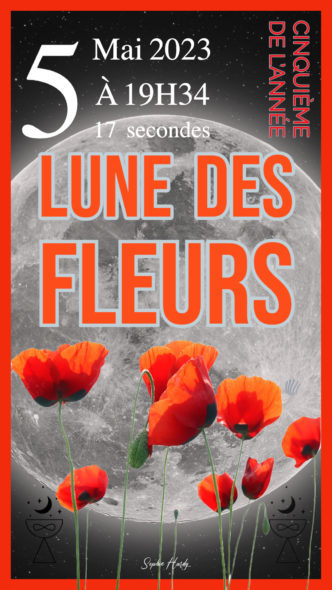 PLEINE LUNE DES FLEURS ET ÉCLIPSE LUNAIRE MAI 2023 - Sophie Hardy